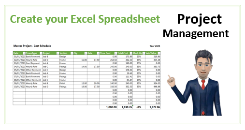 Free Project Management Spreadsheet Template – Mr.SpreadSheet